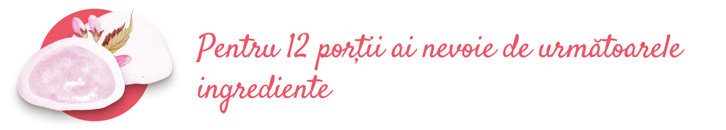 Rețete - Mochi cu înghețată